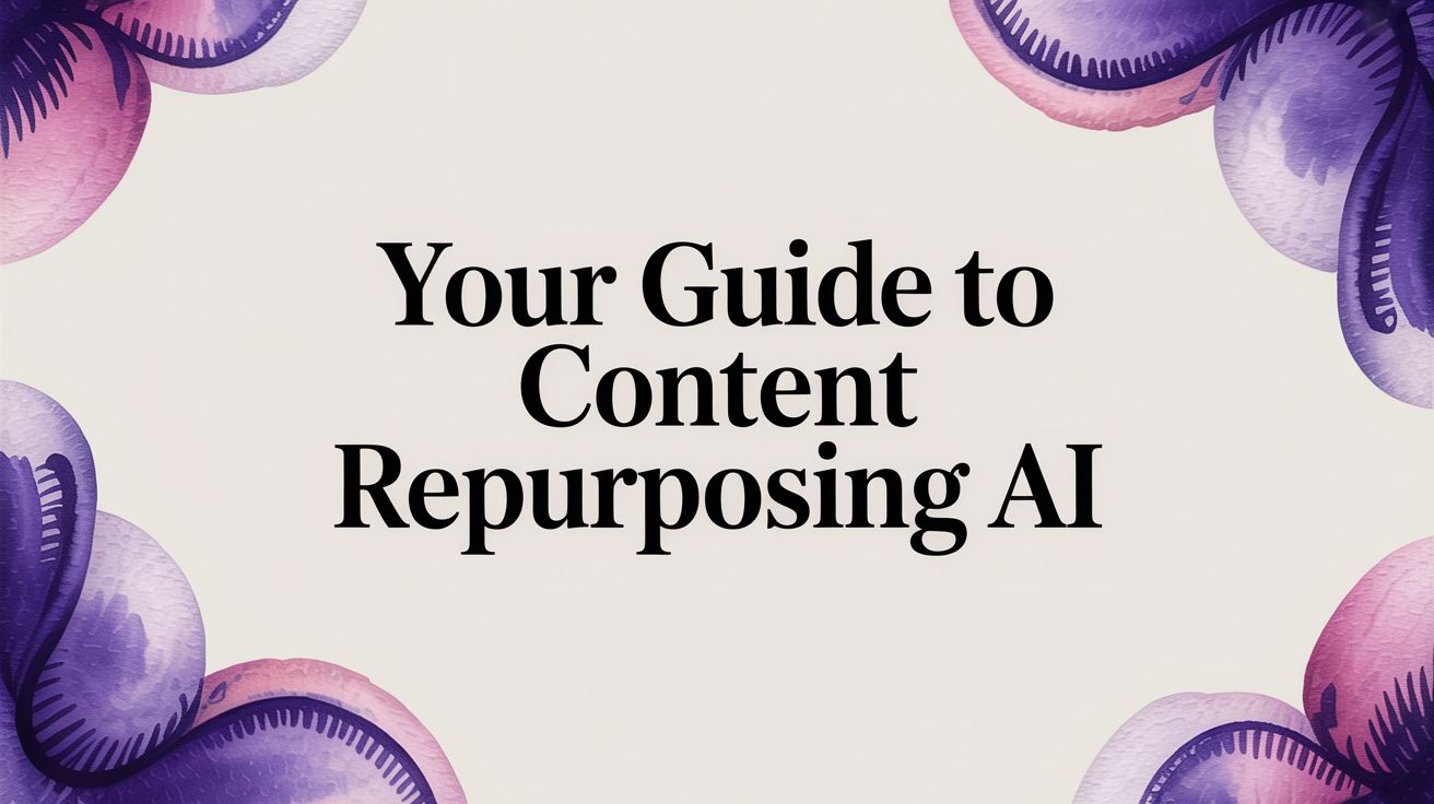 Your Guide to Content Repurposing AI